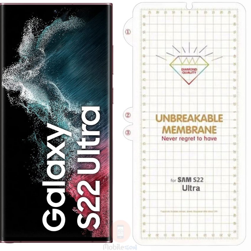 Galaxy S22 Ultra Screen Protector Unbreakable Membrane TPU Film