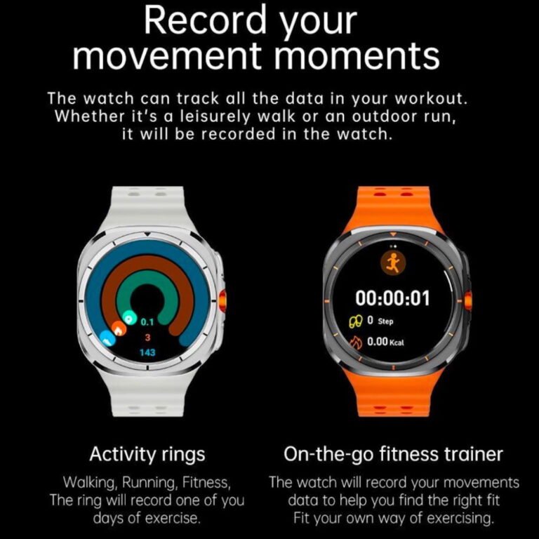 U8 Watch 7 Ultra Amoled Android 5G Calling Camera Smartwatch